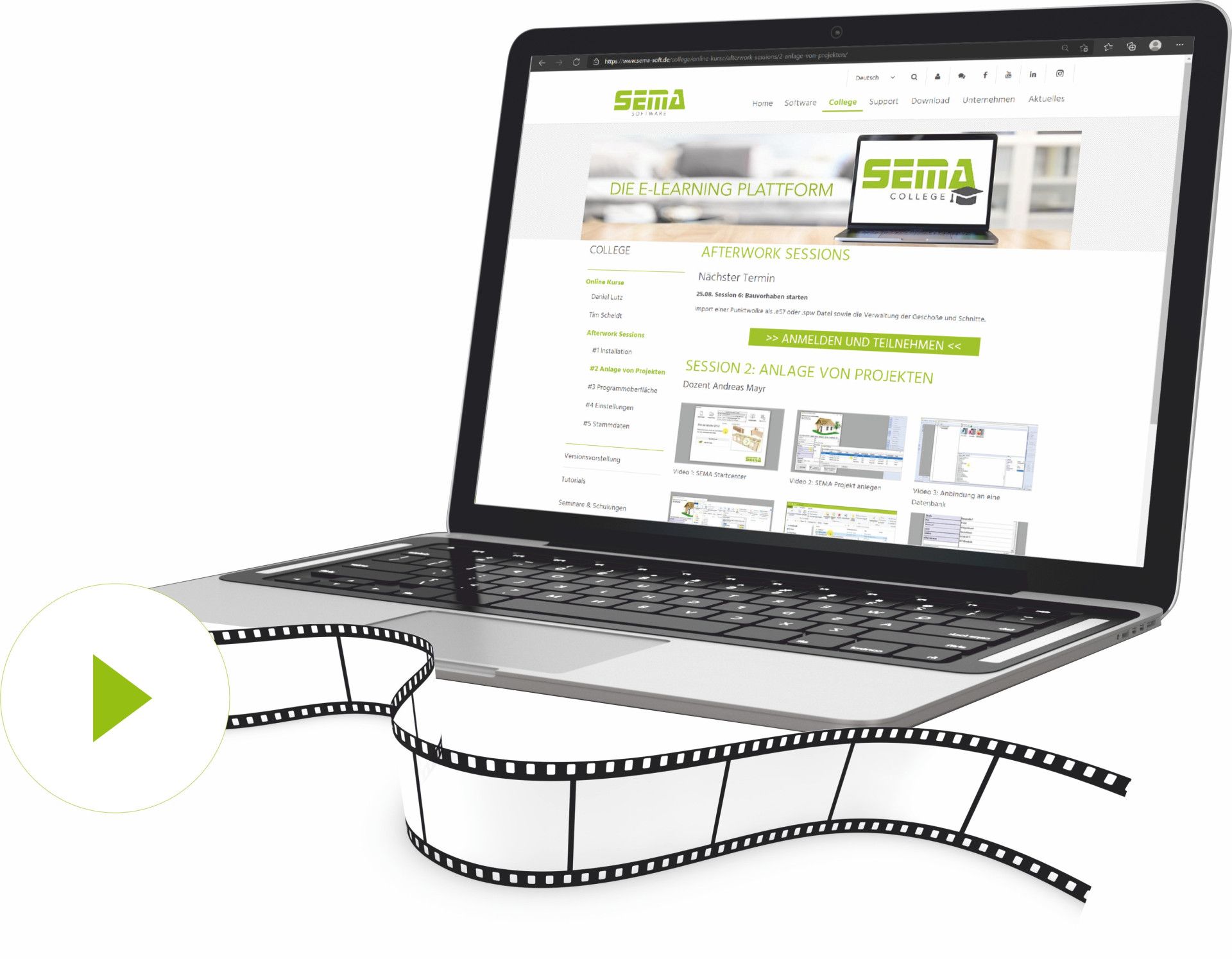 SEMA Learn - die umfangreiche Softwarelösung für deine Aus- und ...